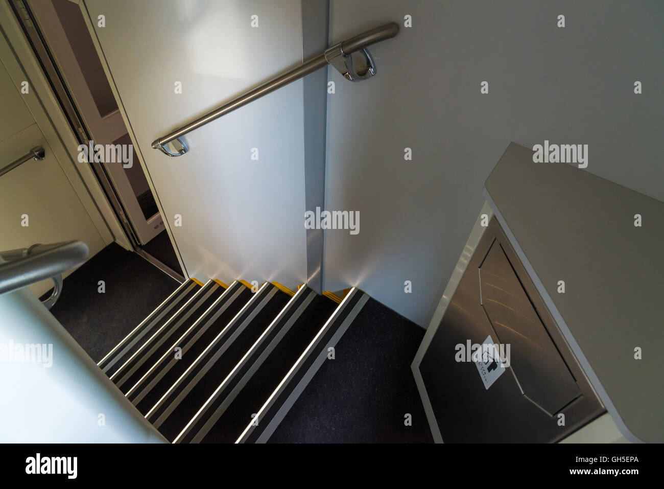 Double stairs hi-res stock photography and images - Alamy