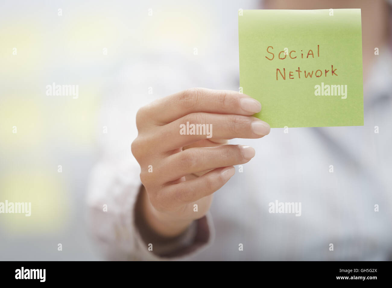 Handwriting text corporate social hi-res stock photography and images ...