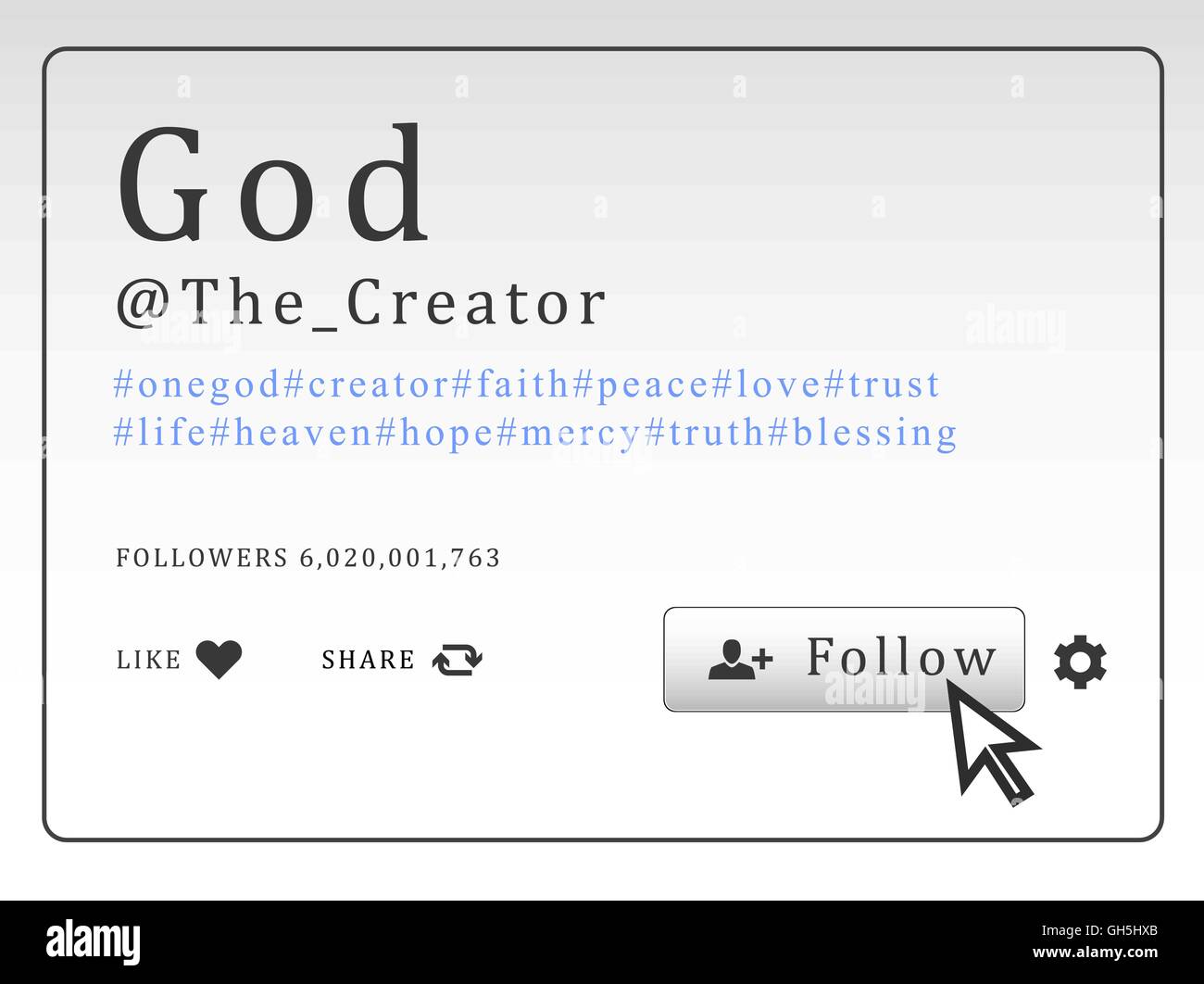 God as creator Stock Vector Images - Alamy