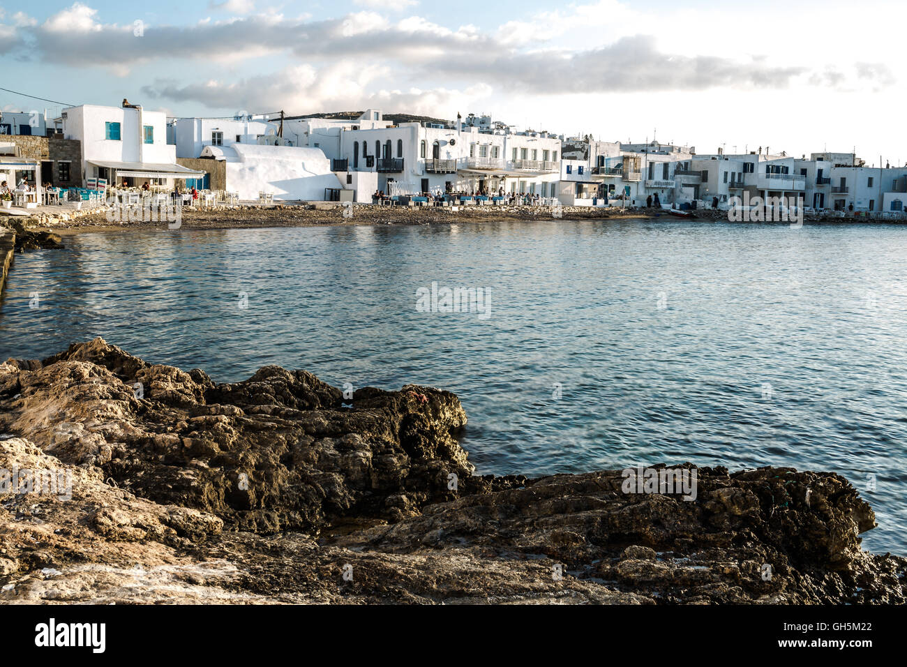Naoussa village traditional greek hi-res stock photography and images ...