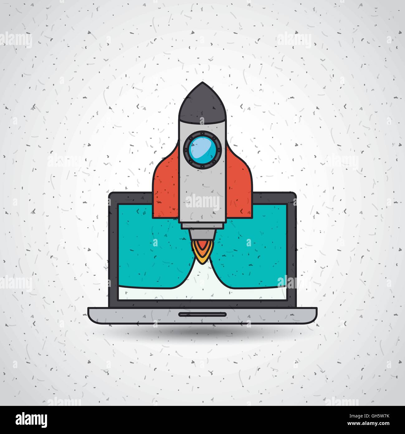 laptop computer portable icon Stock Vector Image & Art - Alamy