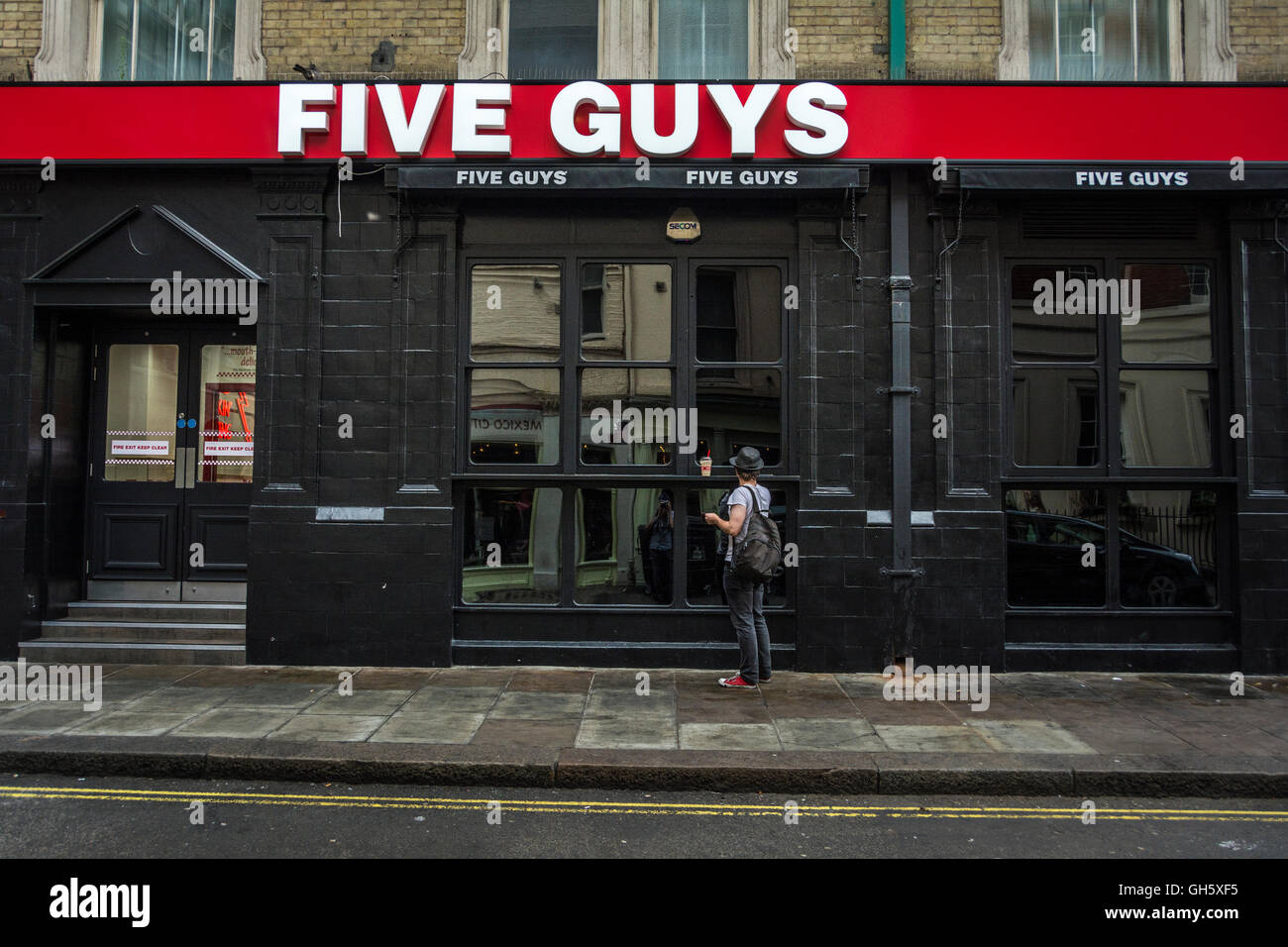 The Five Guys fast food restaurant, founded by Janie & Jerry Murrell ...