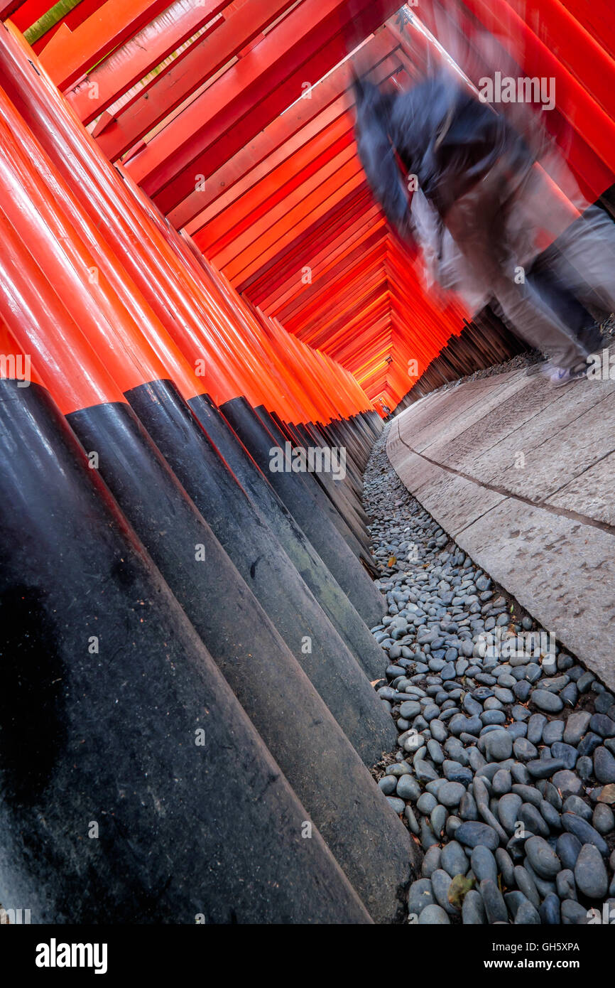 The wonderful Fushimi Inari shrines in Kyoto, Japan Stock Photo - Alamy