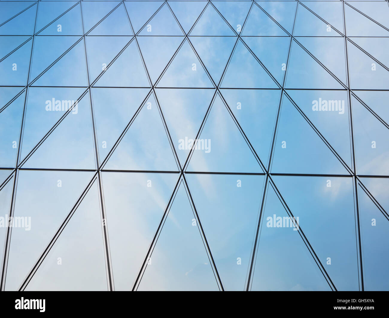Triangle pattern facade hi-res stock photography and images - Alamy