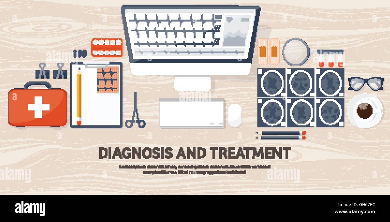 Medical flat background. Health care,first aid,research, cardiology ...