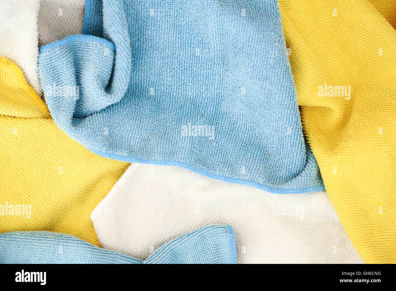 Microfiber cloths hi-res stock photography and images - Alamy