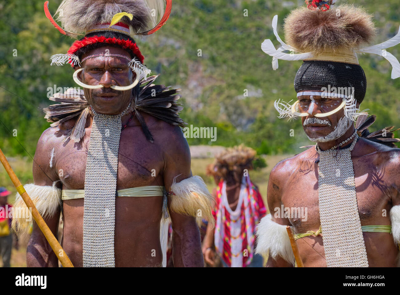 Chief faces - One Stock Photo - Alamy
