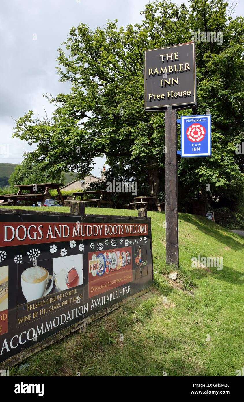 Rambler inn edale hi-res stock photography and images - Alamy
