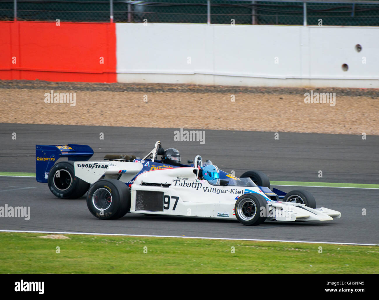 Jamie Constable, Shadow DN8, Michel Baudoin, Hesketh 308E, FIA Masters ...