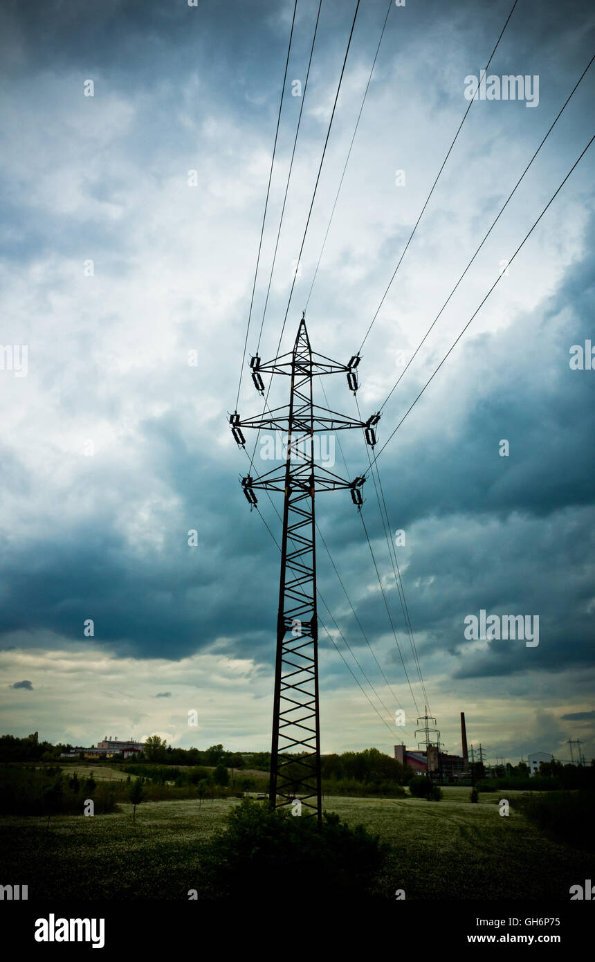 Electricity tower hi-res stock photography and images - Alamy