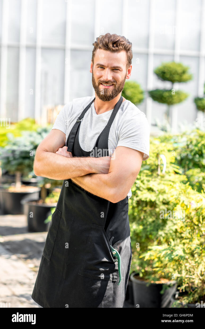 Professional gardener, black man hi-res stock photography and images ...