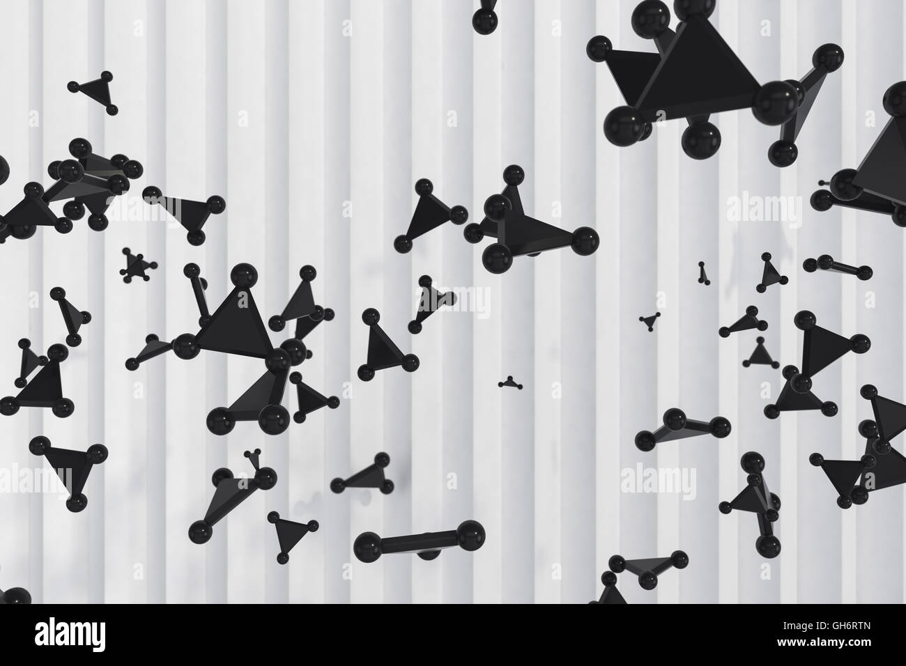 abstract triangle particle background 3d render Stock Photo - Alamy