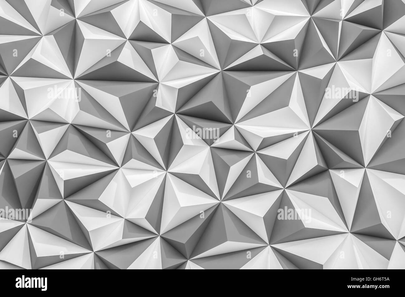 Abstract gray low poly background with copy space 3d render Stock Photo ...