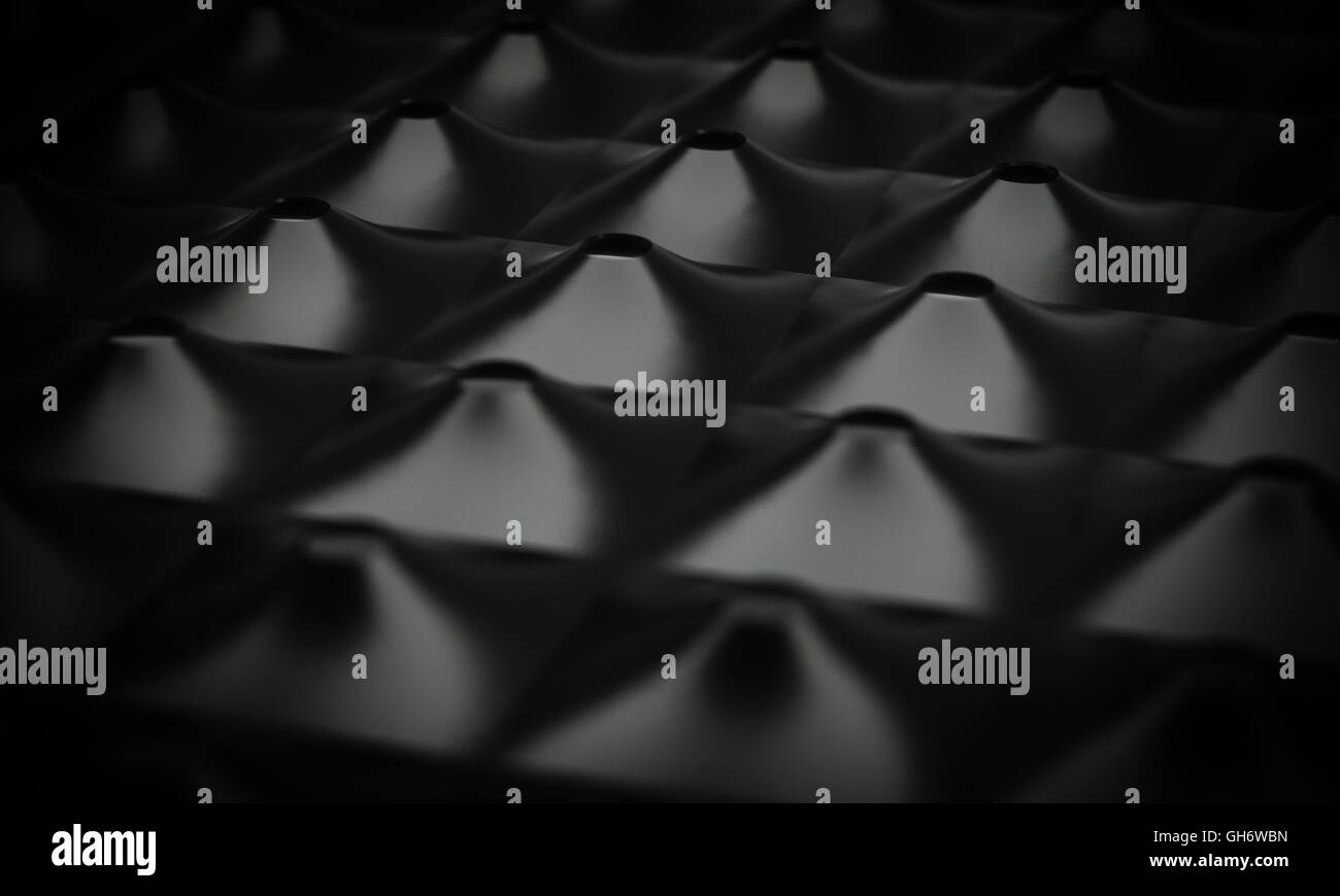 abstract black background panel close up 3d rendering Stock Photo - Alamy