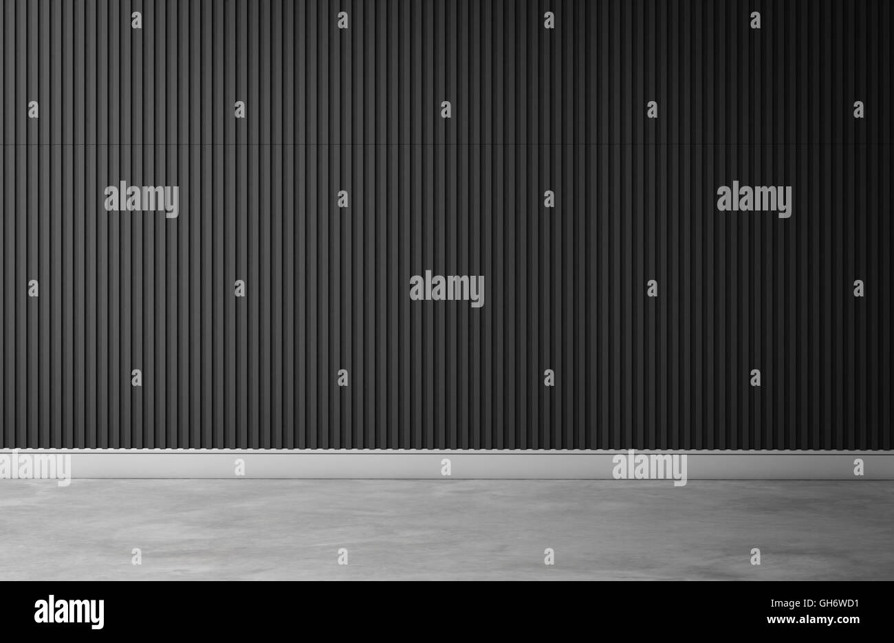 gray 3d wall interior room 3d rendering background Stock Photo - Alamy