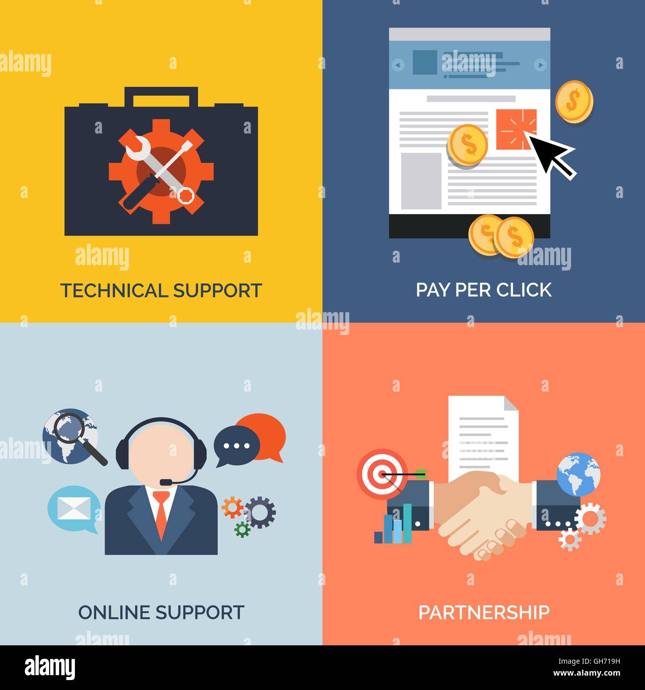 Ppc logo design hi-res stock photography and images - Alamy