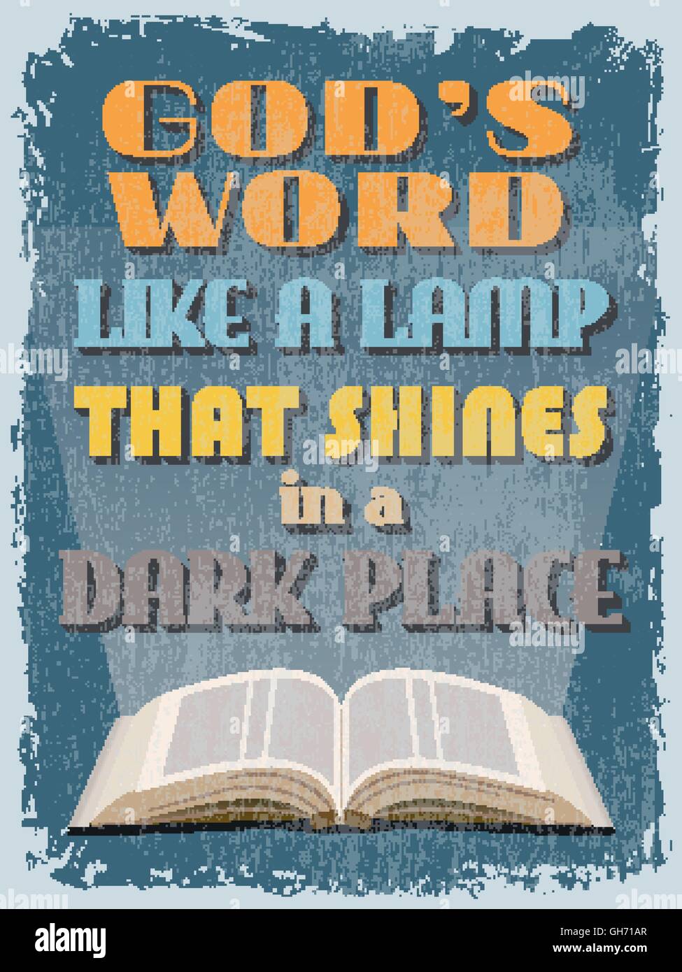 Gods word bible Stock Vector Images - Alamy