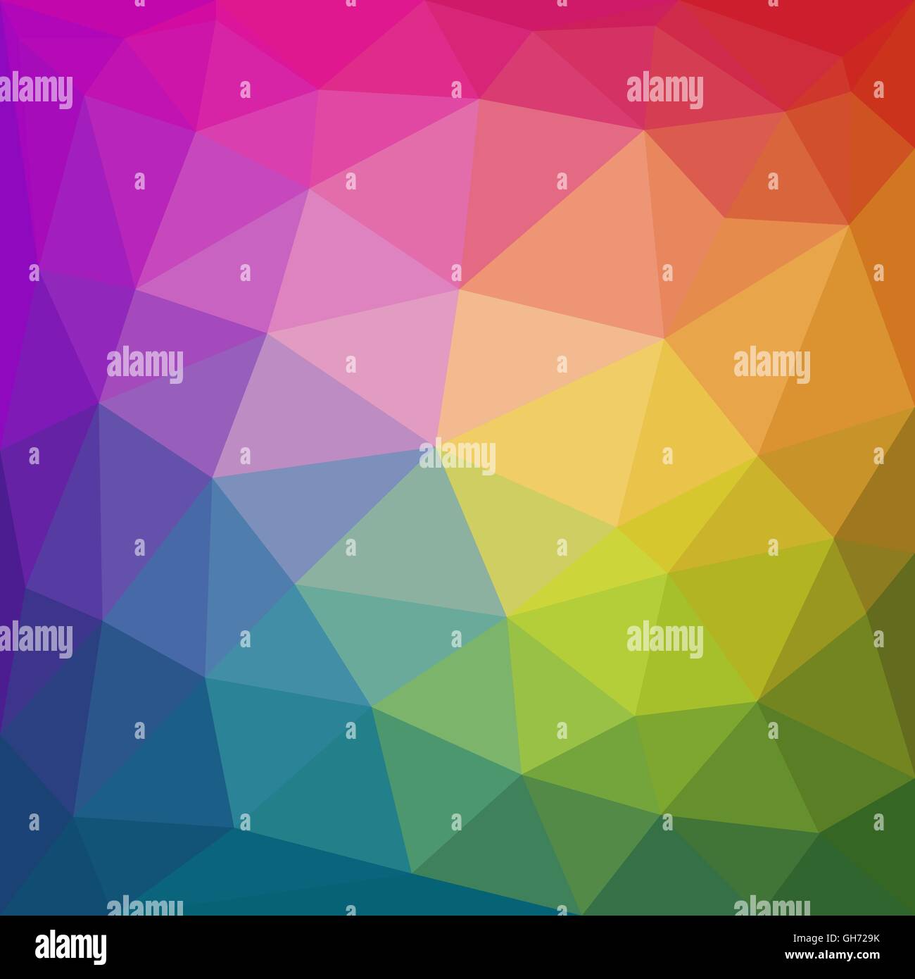 Colorful abstract geometric triangular low poly style background ...