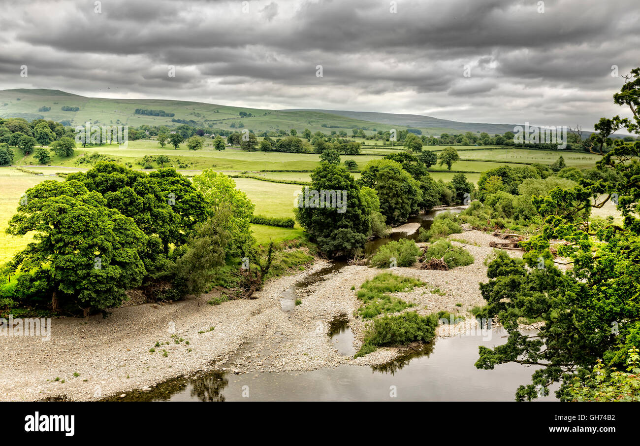 Ruskin's view in Kirkby Lonsdale Stock Photo - Alamy