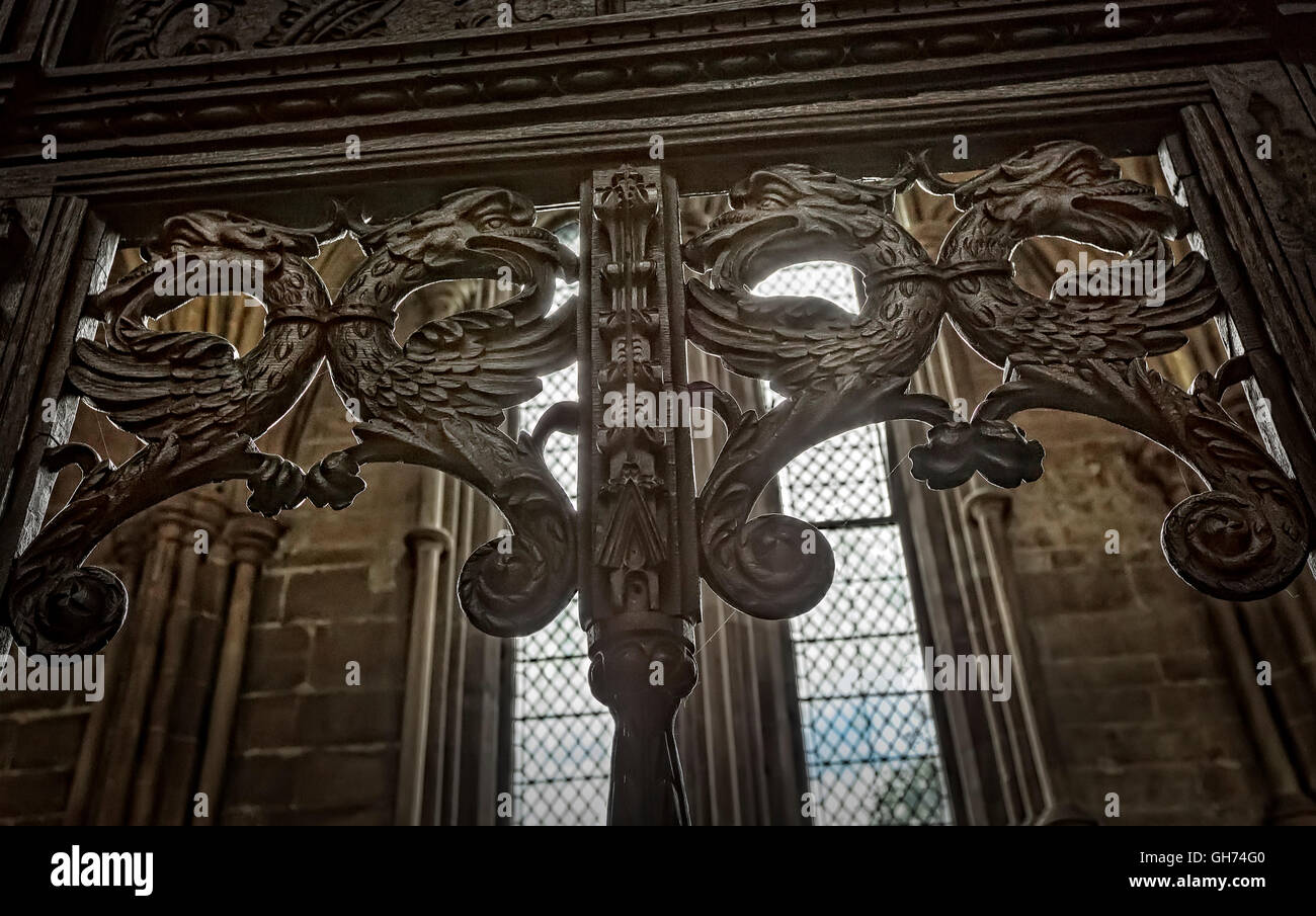 Screen in Carlisle cathedral, England Stock Photo - Alamy