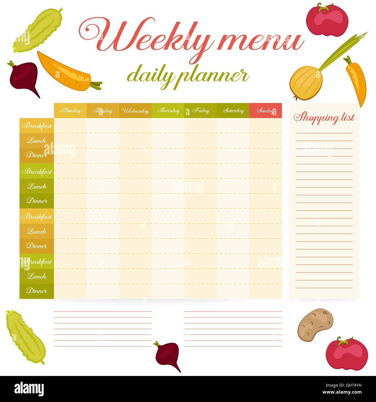 Weekly purchase Cut Out Stock Images & Pictures - Alamy