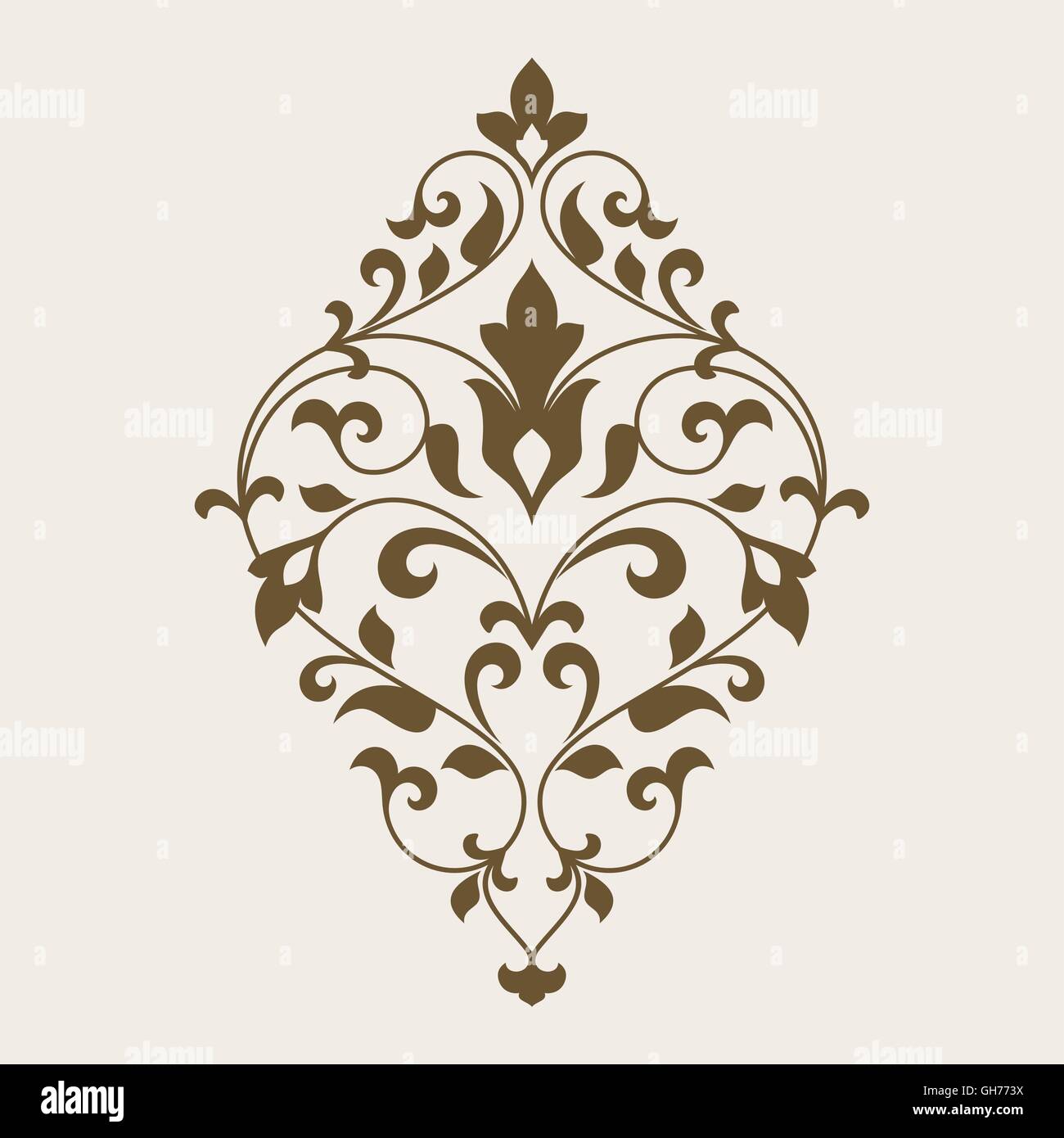 Ornamental floral element for design Stock Vector Image & Art - Alamy