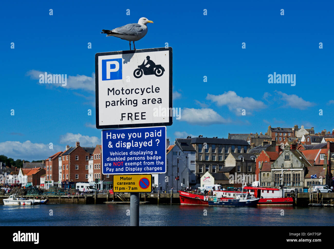 Port of whitby sign hi-res stock photography and images - Alamy