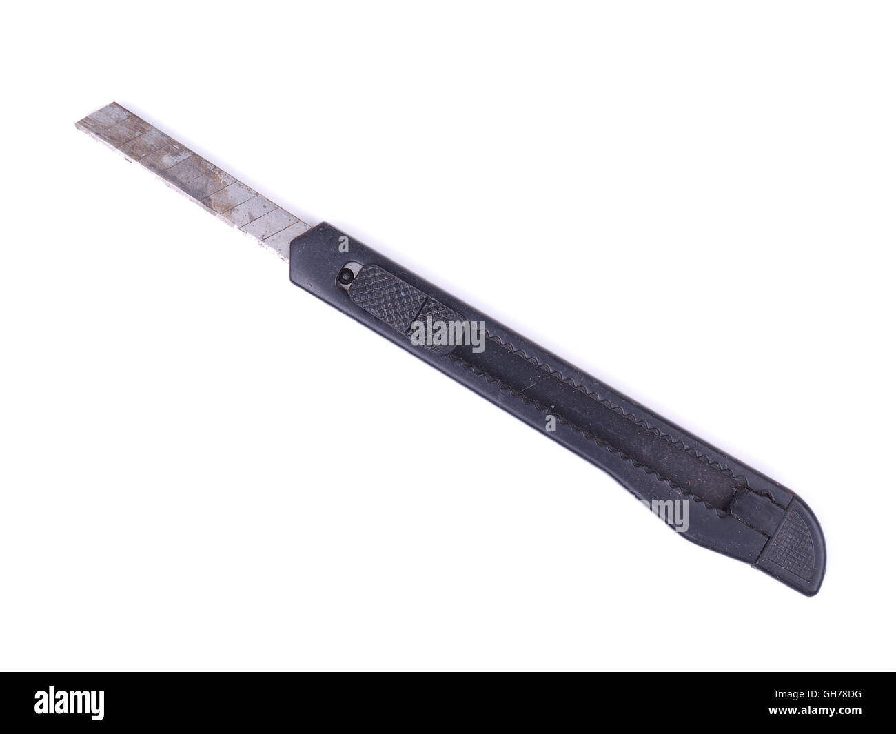 paper cutter on a white background Stock Photo - Alamy