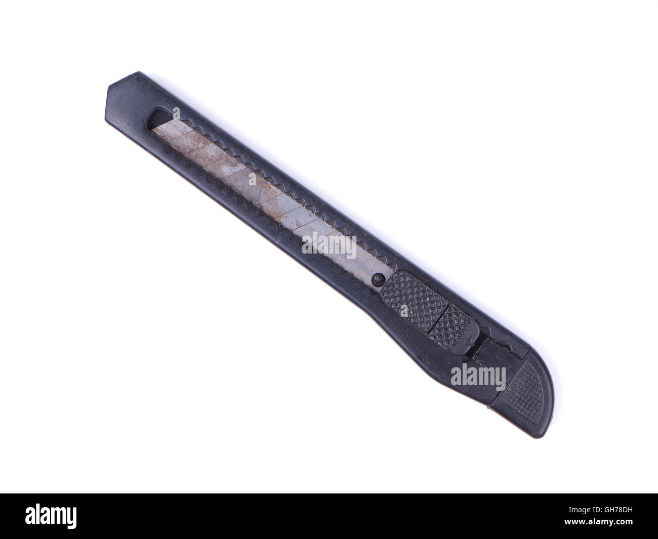 paper cutter on a white background Stock Photo - Alamy