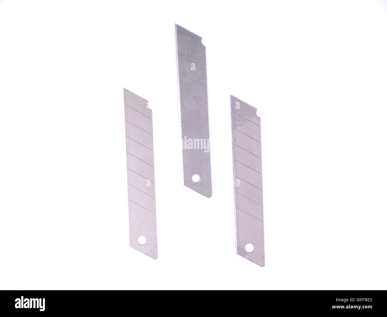 blade knife for paper on a white background Stock Photo - Alamy