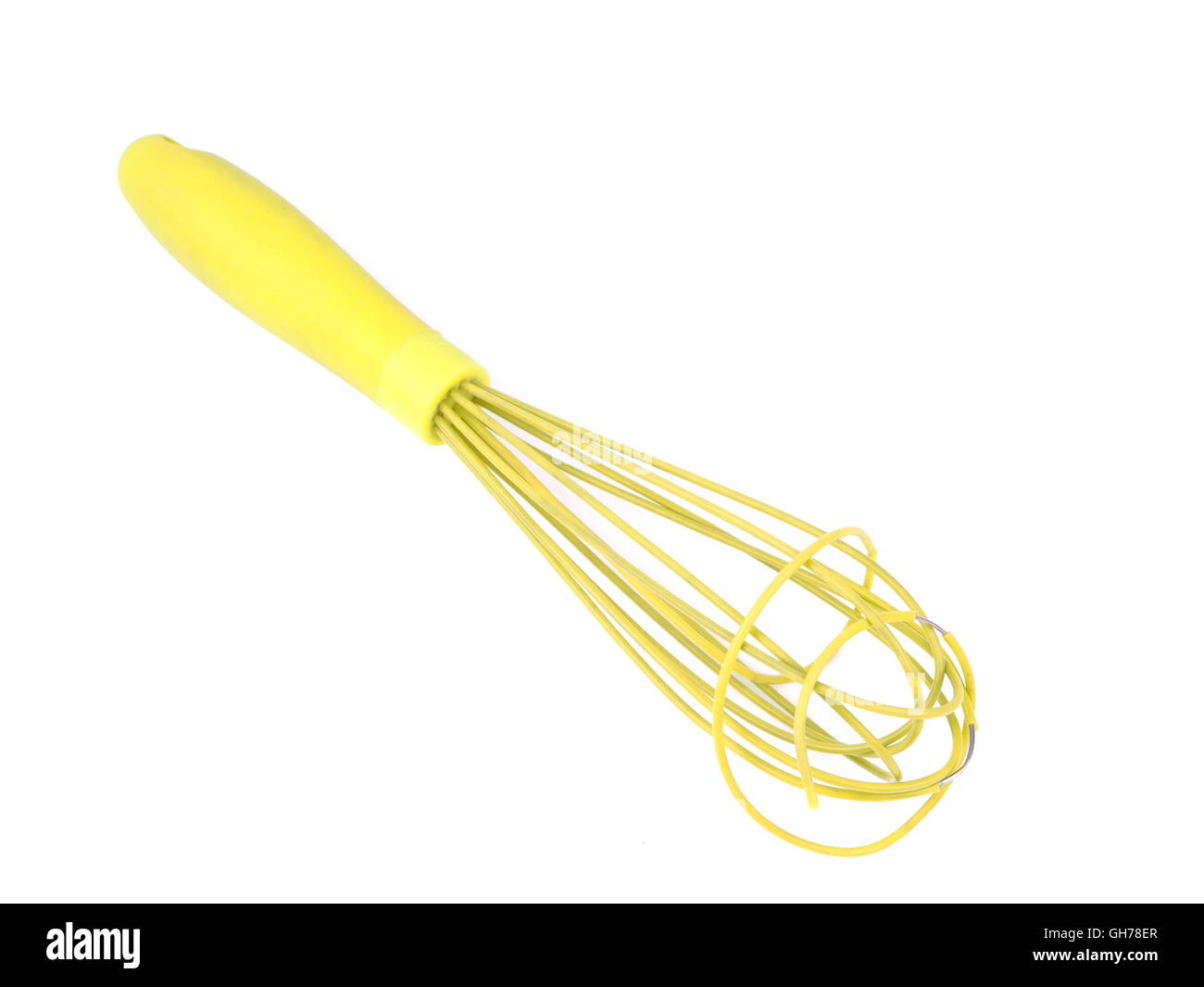 whisk on a white background Stock Photo - Alamy