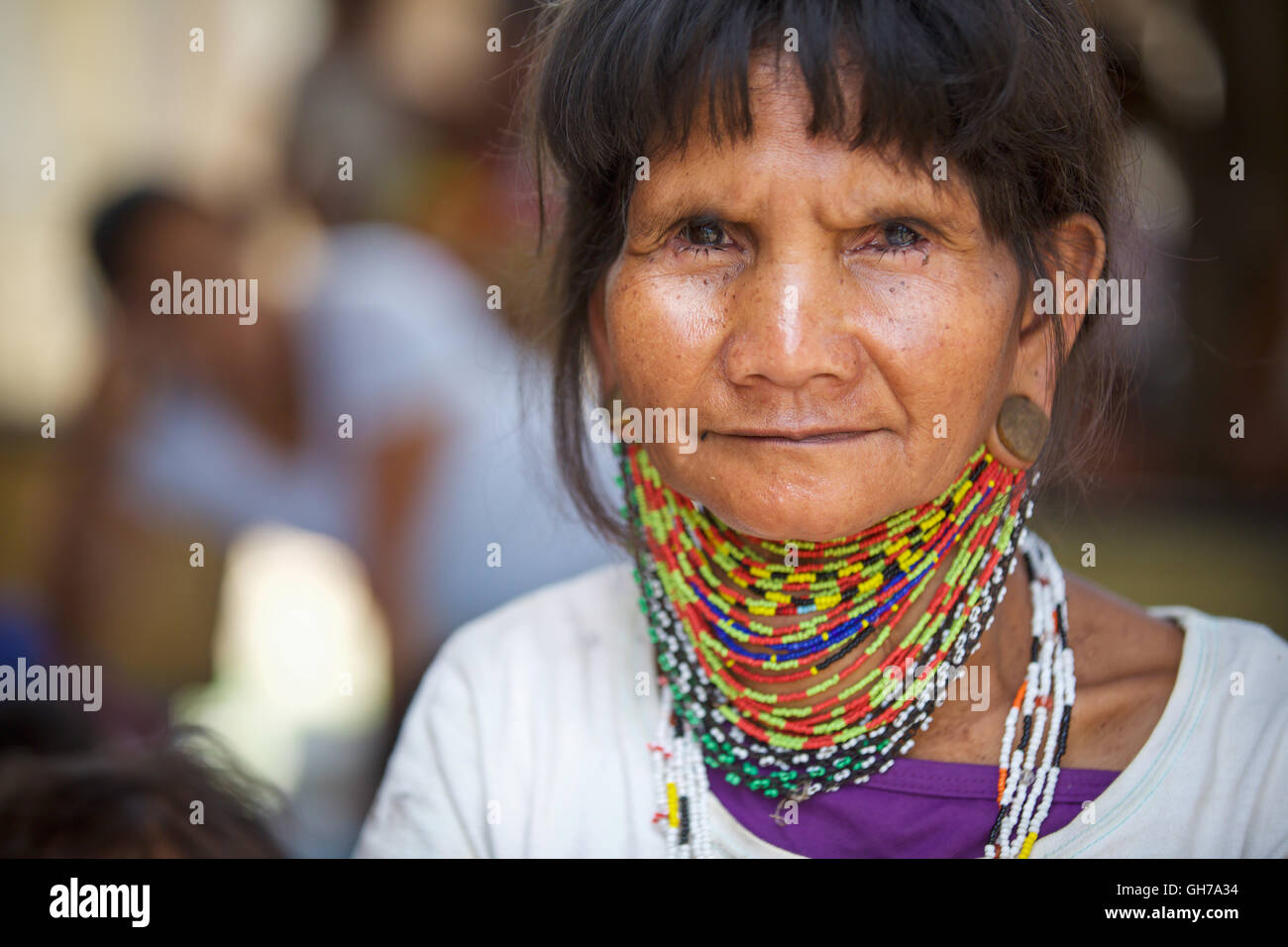 People from the Manobo, Ata tribe on Mindanao – Philippines Stock Photo ...