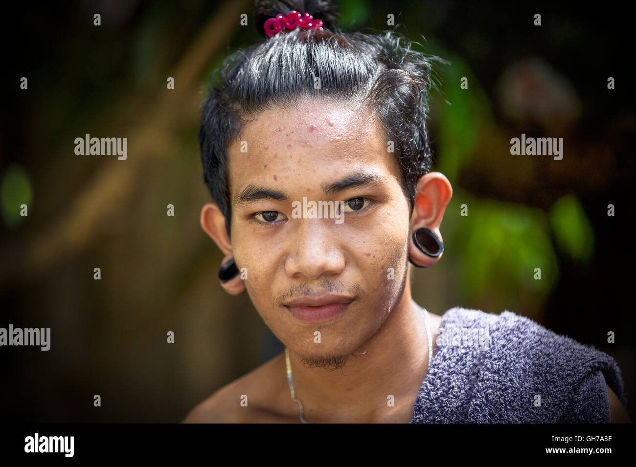People from the Manobo, Ata tribe on Mindanao – Philippines Stock Photo ...