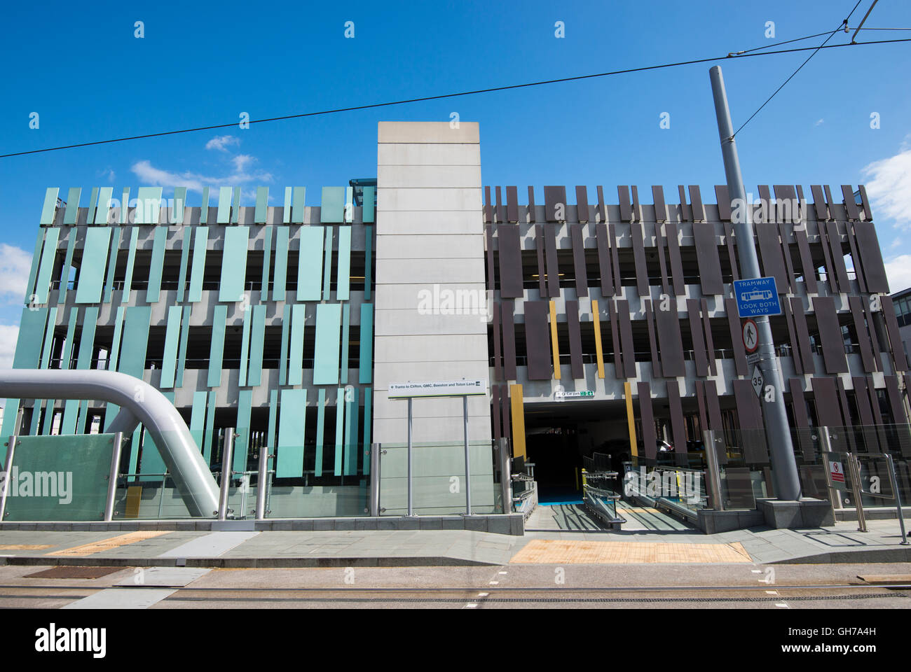 Car Park at Nottingham Train Station in Nottingham City ...