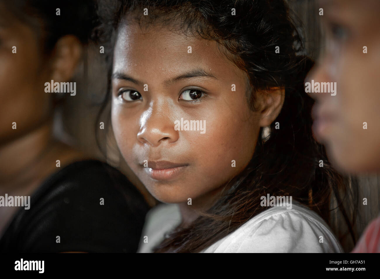 People from the Manobo, Ata tribe on Mindanao – Philippines Stock Photo ...