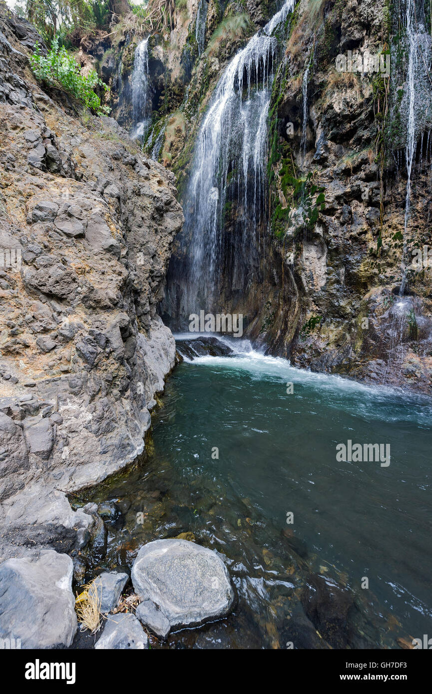 Tanzania, lake Natron, waterfall Stock Photo - Alamy