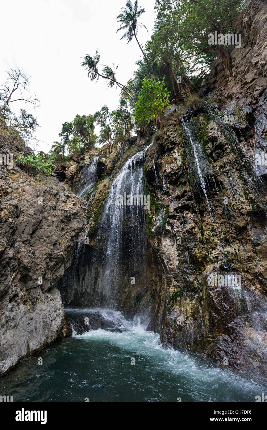 Tanzania, lake Natron, waterfall Stock Photo - Alamy