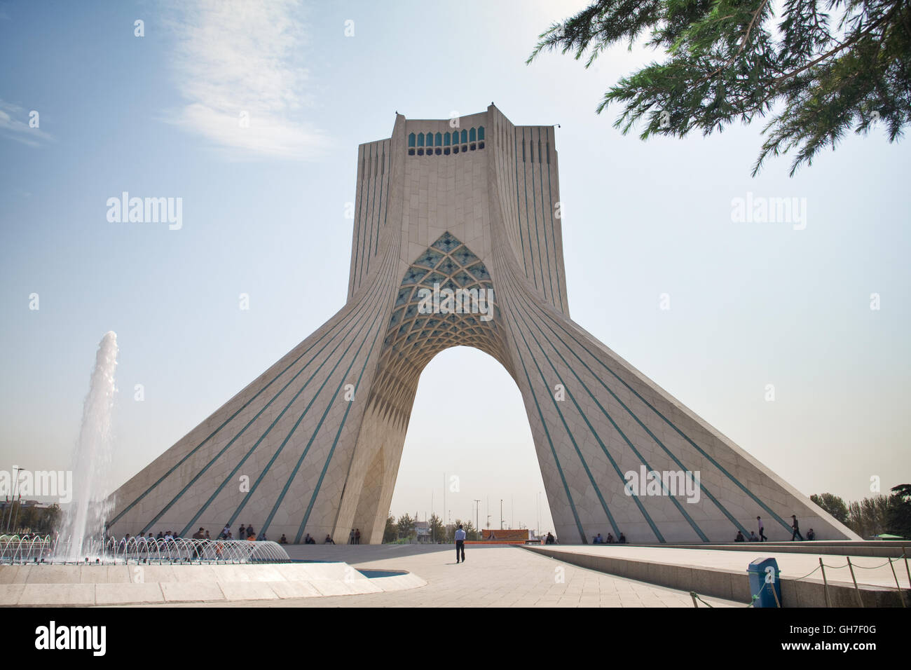 Azadi tower sky view hi-res stock photography and images - Alamy