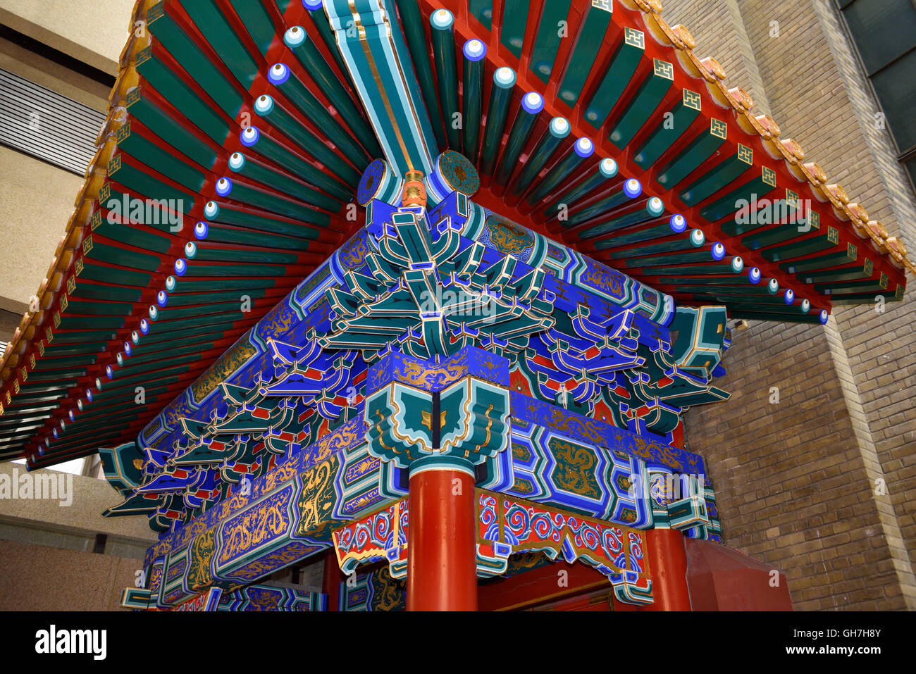 Reconstructed 17th century Chinese Imperial Palace building Forbidden ...