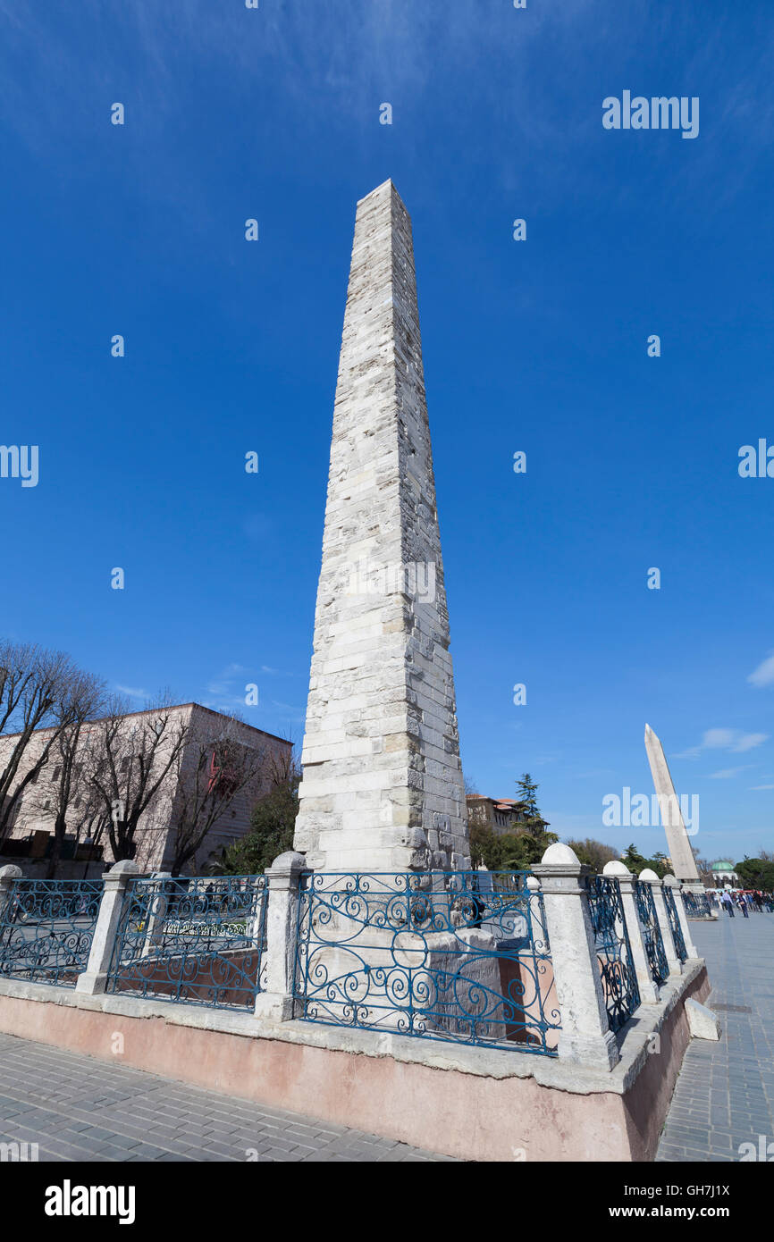 Column of Constantine Porphyrogenitus, Istanbul, Turkey Stock Photo - Alamy