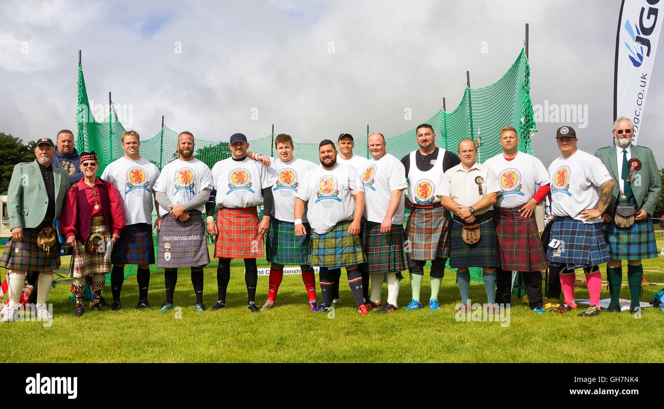Heavyweights Championships 2016, Halkirk Highland Games, Caithness ...