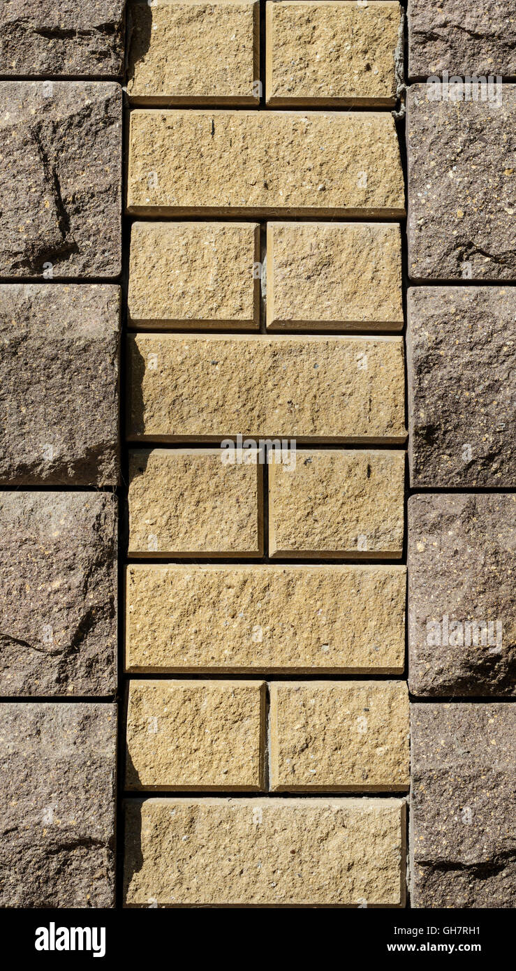 An old brick wall with signs of aging Stock Photo - Alamy