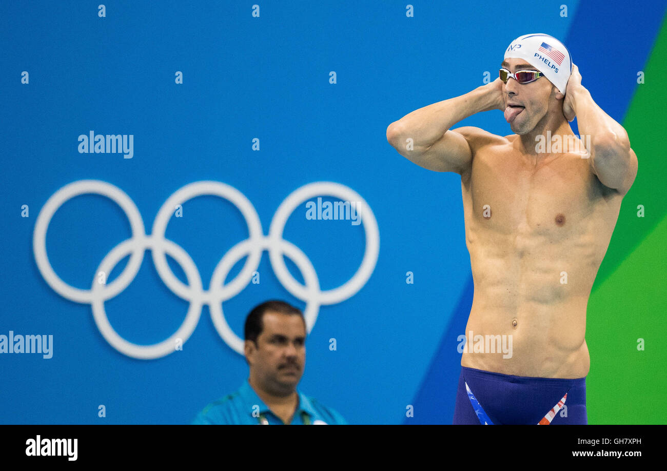 RIO DE JANEIRO, RJ - 08.08.2016: 2016 SWIMMING OLYMPICS - The North ...