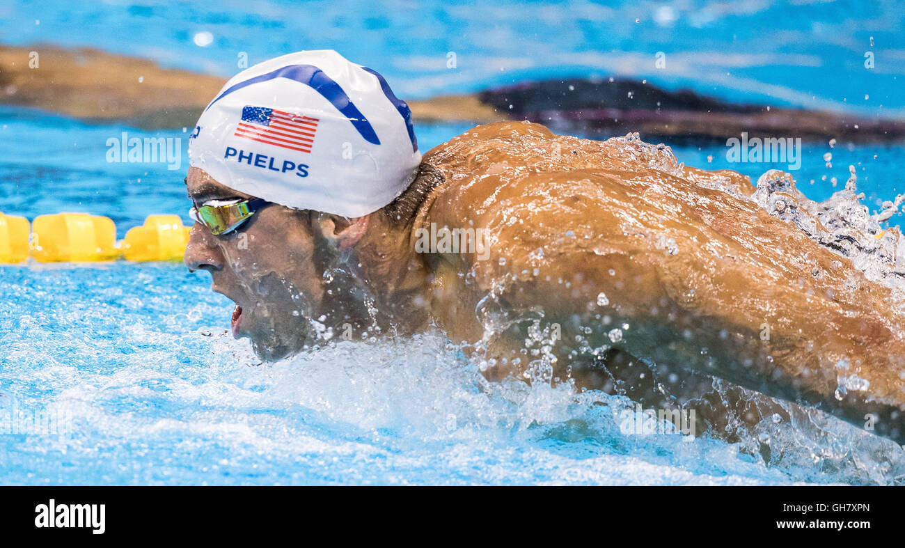 RIO DE JANEIRO, RJ - 08.08.2016: 2016 SWIMMING OLYMPICS - The North ...