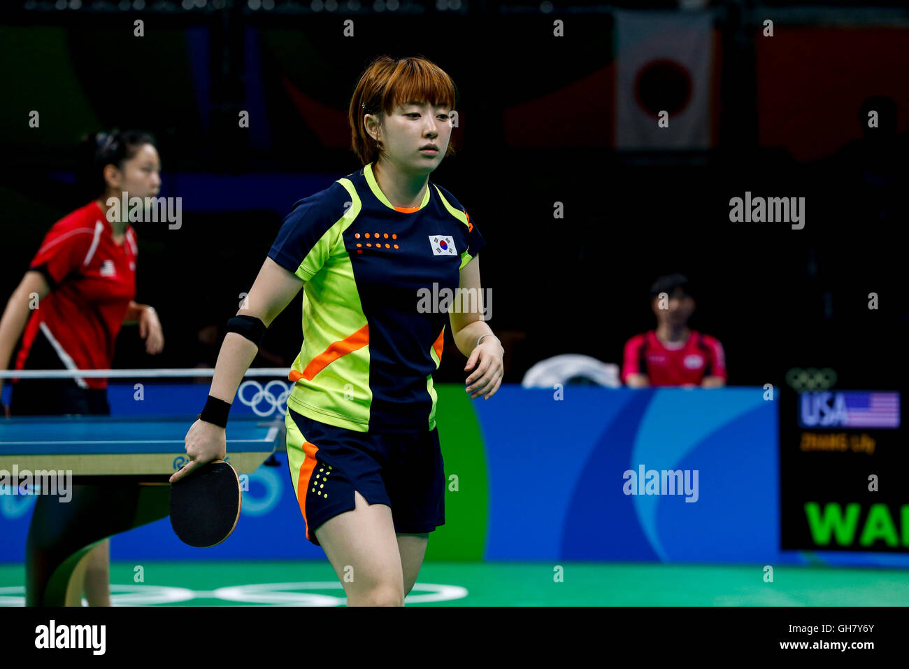 RIO DE JANEIRO, RJ - 08.08.2016: OLYMPICS 2016 TABLE TENNIS - SUH ...