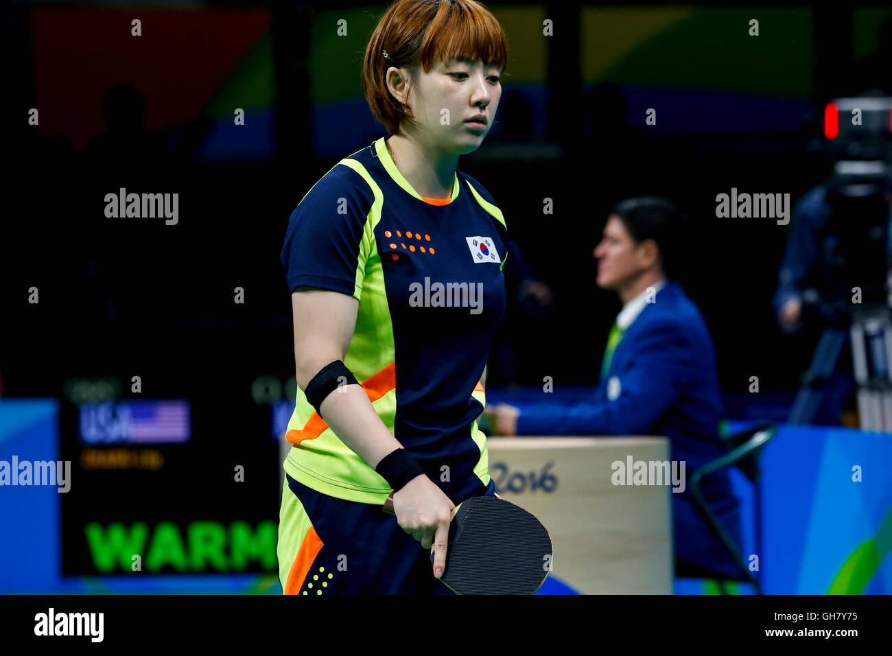 RIO DE JANEIRO, RJ - 08.08.2016: OLYMPICS 2016 TABLE TENNIS - SUH ...