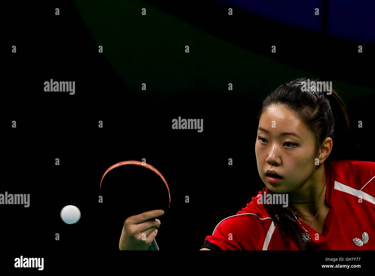 RIO DE JANEIRO, RJ - 08.08.2016: OLYMPICS 2016 TABLE TENNIS - SUH ...