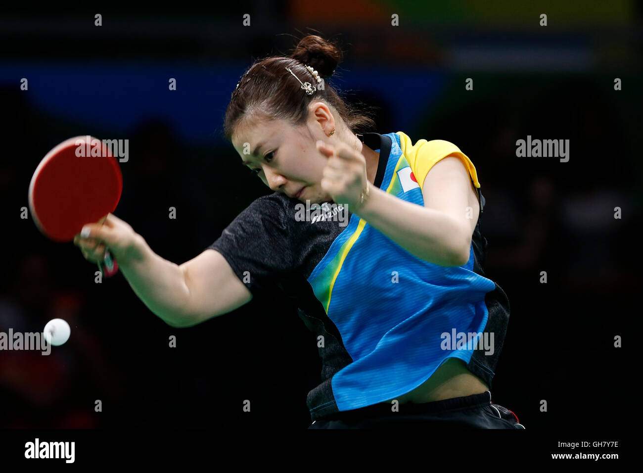 RIO DE JANEIRO, RJ - 08.08.2016: OLYMPICS 2016 TABLE TENNIS - FUKUHARA ...