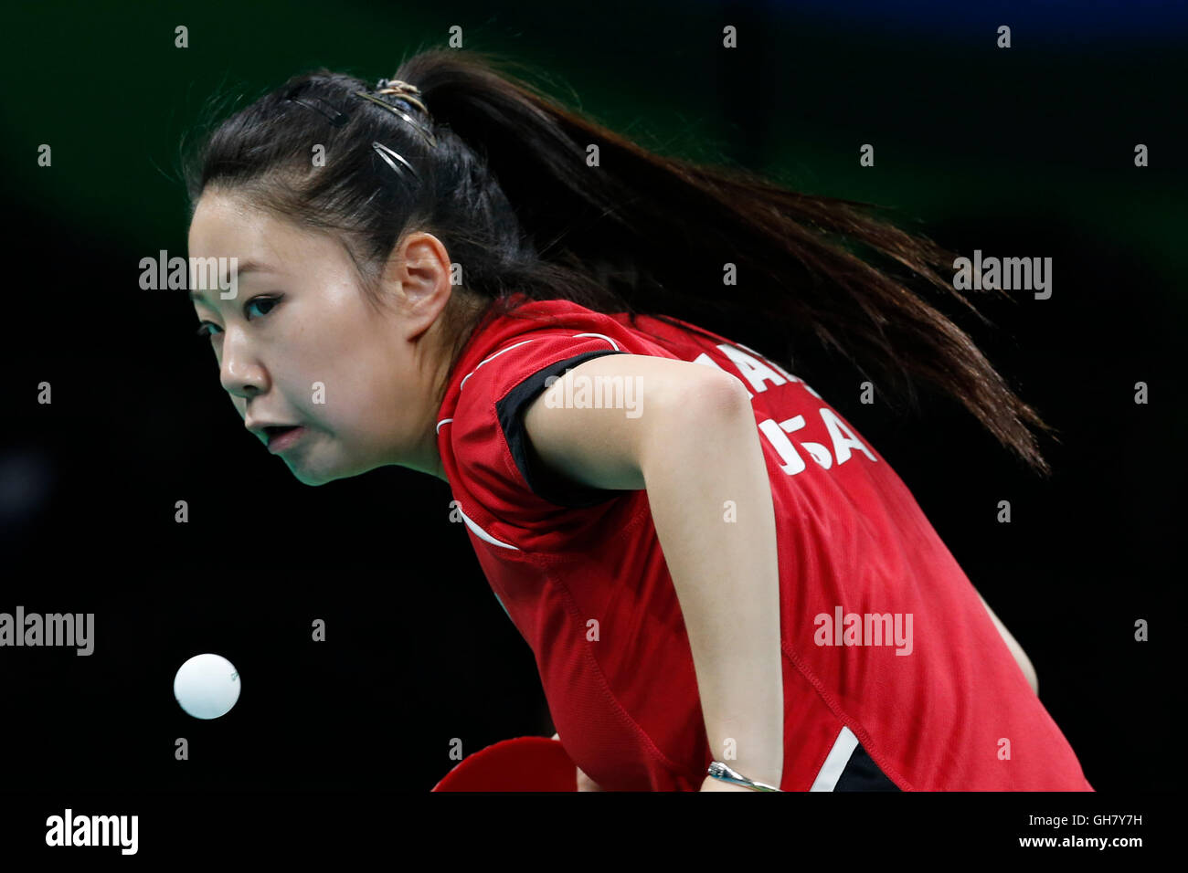RIO DE JANEIRO, RJ - 08.08.2016: OLYMPICS 2016 TABLE TENNIS - SUH ...