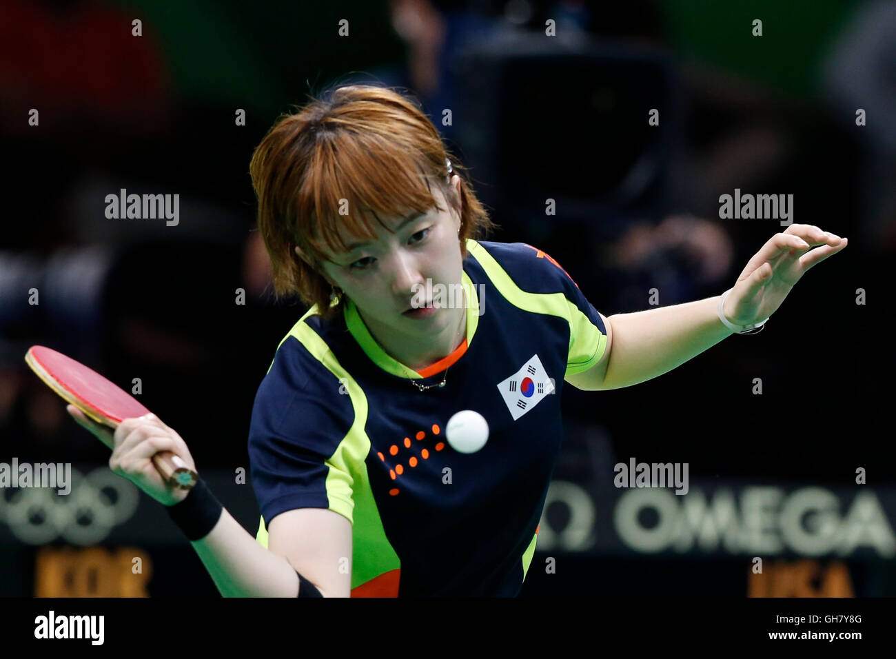RIO DE JANEIRO, RJ - 08.08.2016: OLYMPICS 2016 TABLE TENNIS - SUH ...